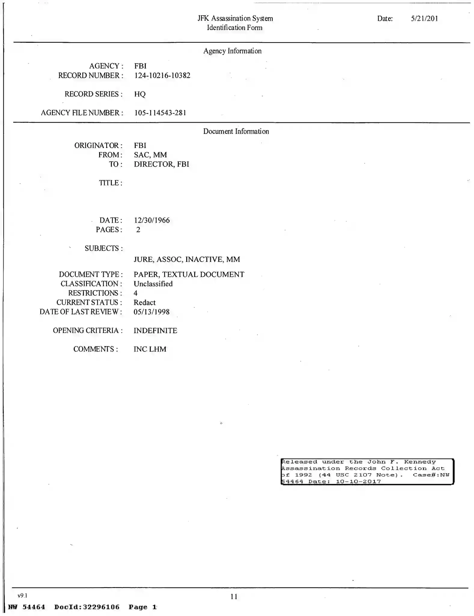 Untitled Document (124-10216-10382) [www.guvnir.com]